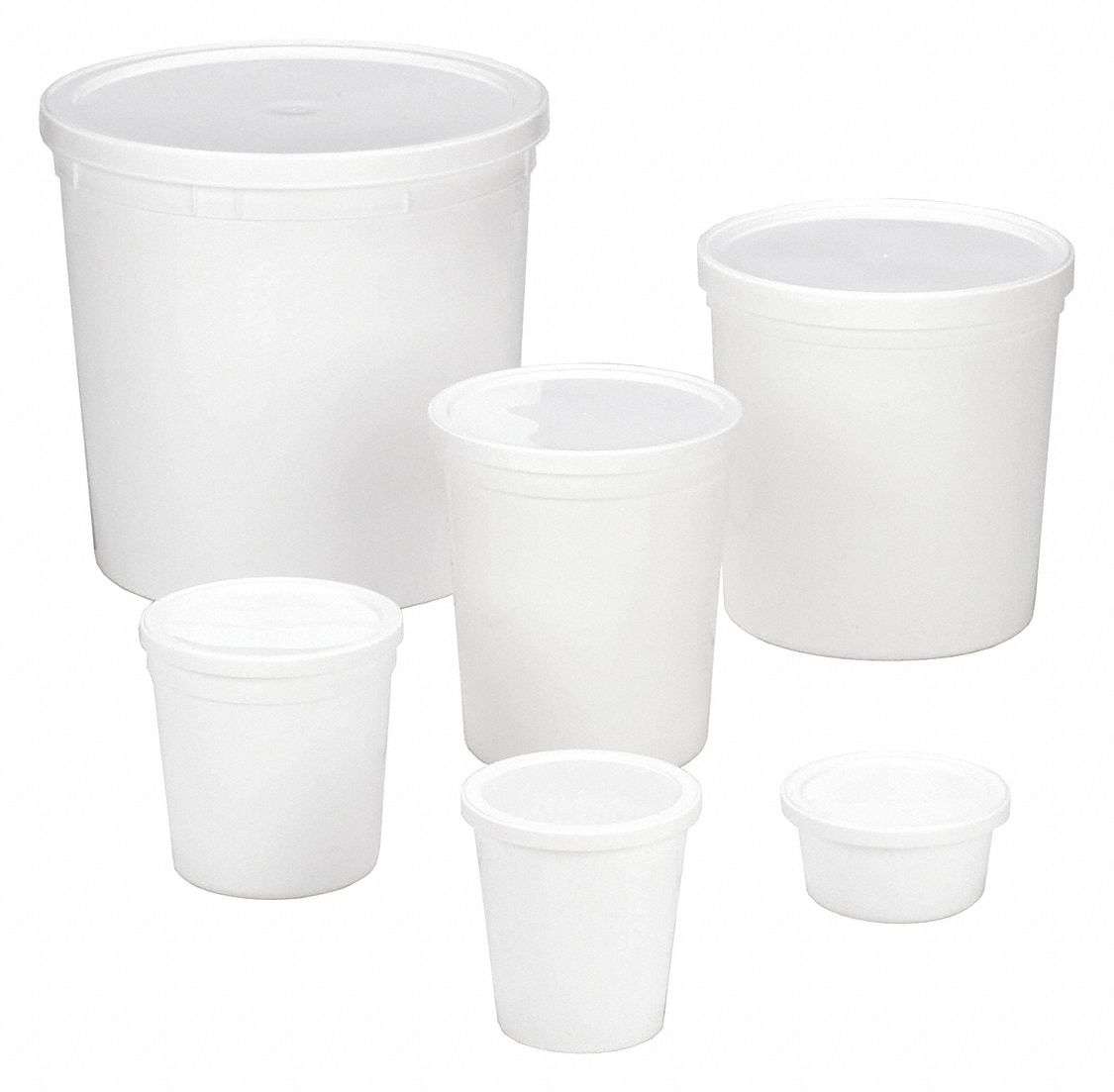 HDPE, 4 fl oz_8.5 fl oz_16 fl oz_32 fl oz_68 fl oz_1.3 gal Capacity ...