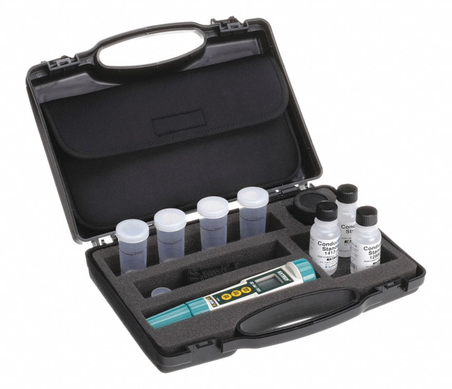 EXTECH Equipo d/Conductividad,Base Pesada - 3WFH5 | EC410 - Grainger México