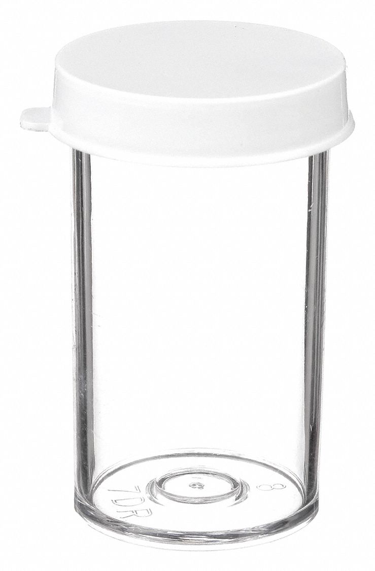 Polystyrene, 0.9 fl oz Capacity - oz, Sample Container - 3WFV7|426364 ...