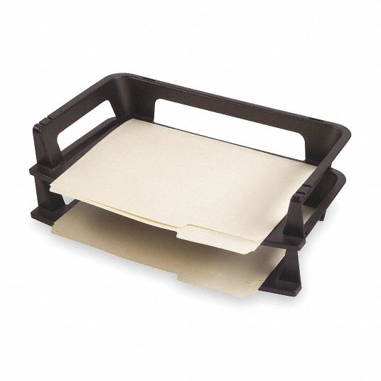 RUBBERMAID COMMERCIAL PRODUCTS, 1 Compartments, Plastic, File Holder ...