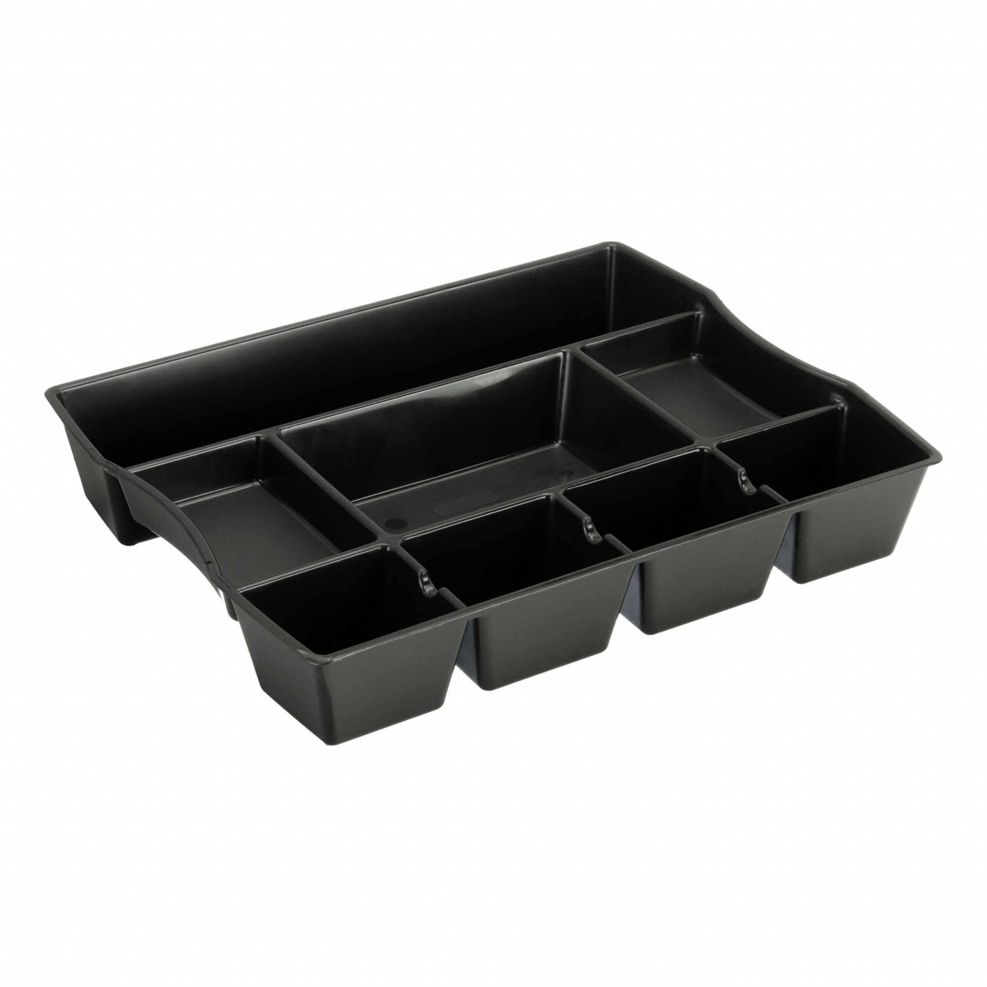 RUBBERMAID COMMERCIAL PRODUCTS, 8 Compartments, Plastic, Drawer ...