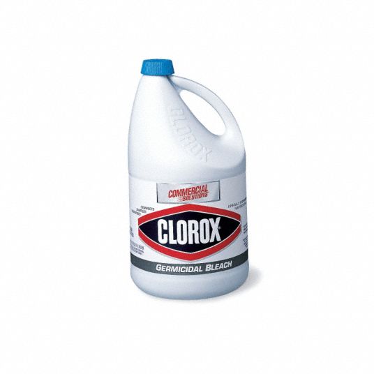Bleach, Jug Container Type, Ready to Use Recommended Dilution, PK 6 ...