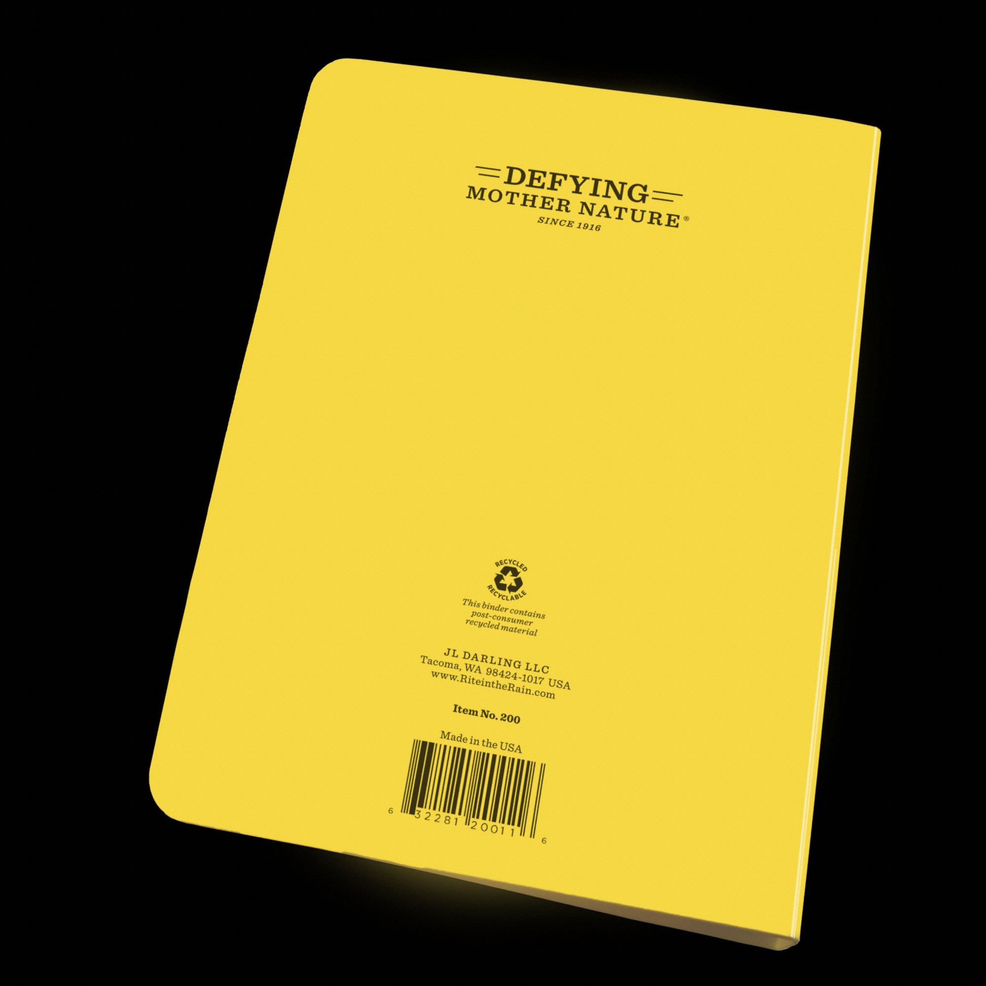 RITE IN THE RAIN 6-Ring Field Binder: 1/2 in Ring Size - Binders, Round ...