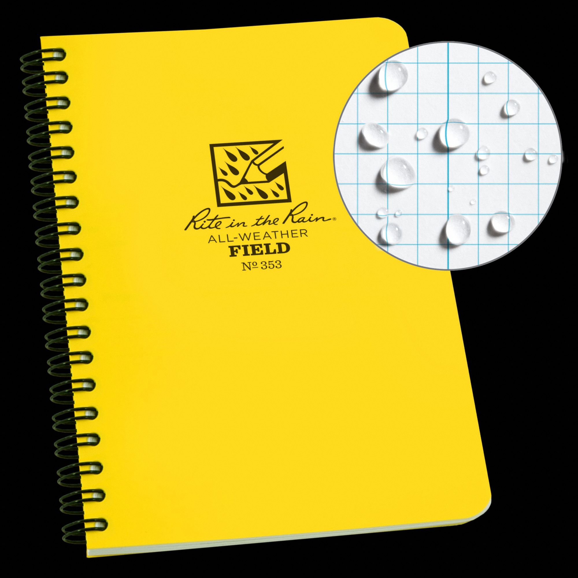 RITE IN THE RAIN All Weather Notebook: Field, 4-5/8 in x 7 in Sheet ...