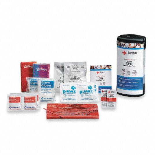 FIRST AID ONLY, 1 People Served, Adult, CPR Responder Pack - 3WHN5|RC ...