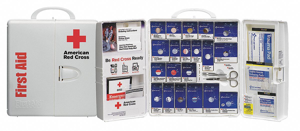 FIRST AID ONLY, Gen Purpose, 25 People Served, First Aid Kit and ...