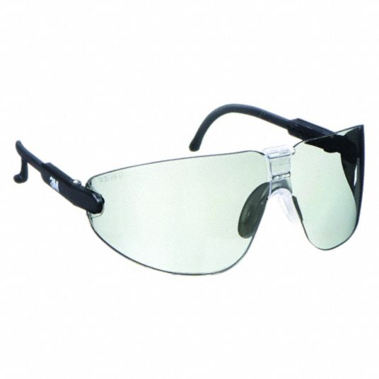 3M, Dark Gray Lens, Frameless, Safety Glasses - 3WLL2|15204-00000-20 ...