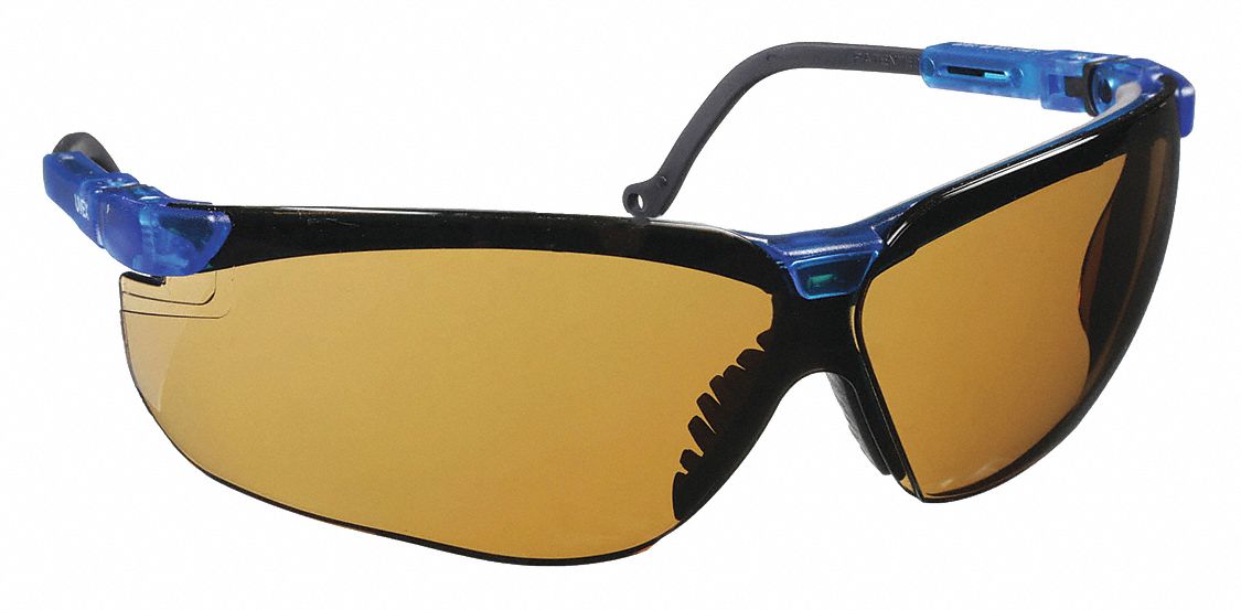 HONEYWELL UVEX, Amber Lens, Half-Frame, Safety Glasses - 3WLW1|S3241X ...
