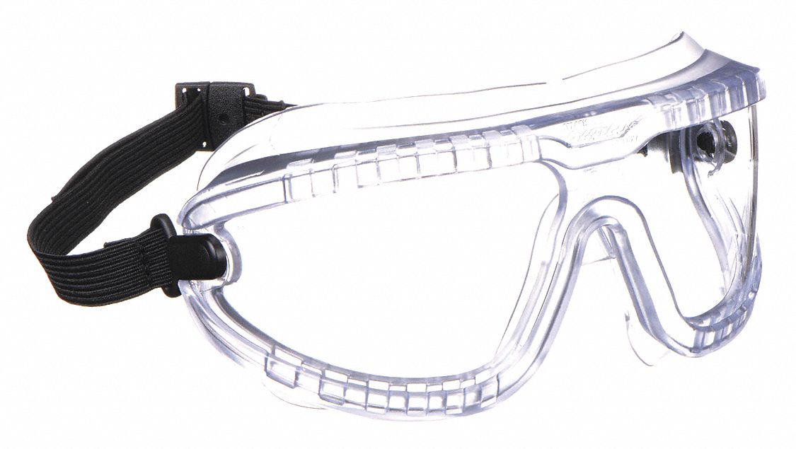 3M, Clear Lens Color, Indirect, Chemical Splash Goggles - 3WLX6|16644 ...