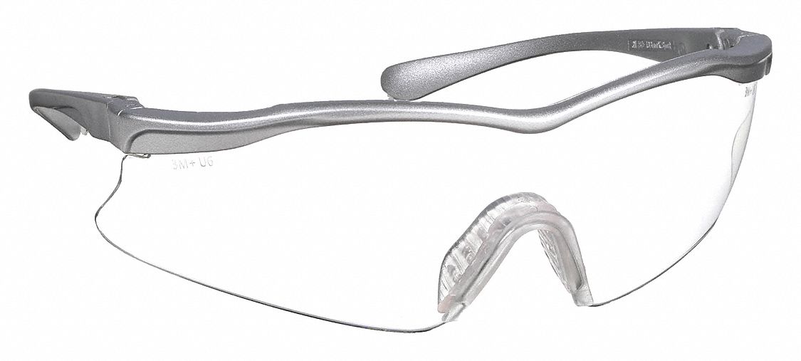 3M, Wraparound Frame, Half-Frame, Safety Glasses - 3WMG6|15182-00000-20 ...