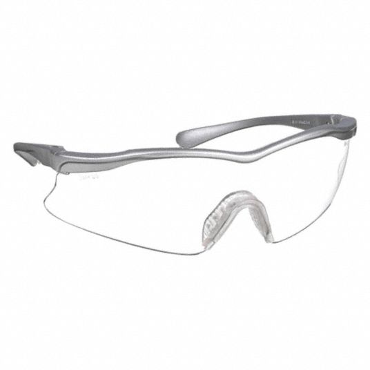 3M, Wraparound Frame, Half-Frame, Safety Glasses - 3WMG6|15182-00000-20 ...