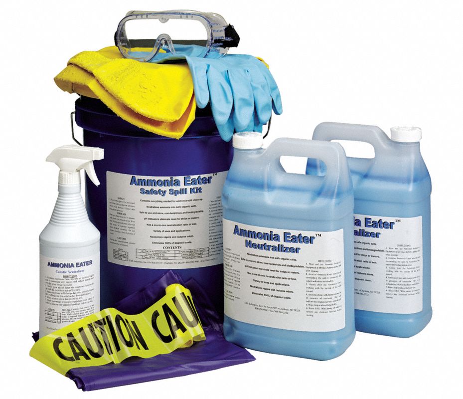 AMMONIA EATER Kit para Derrames de Amoniaco - Kits, Estaciones y ...