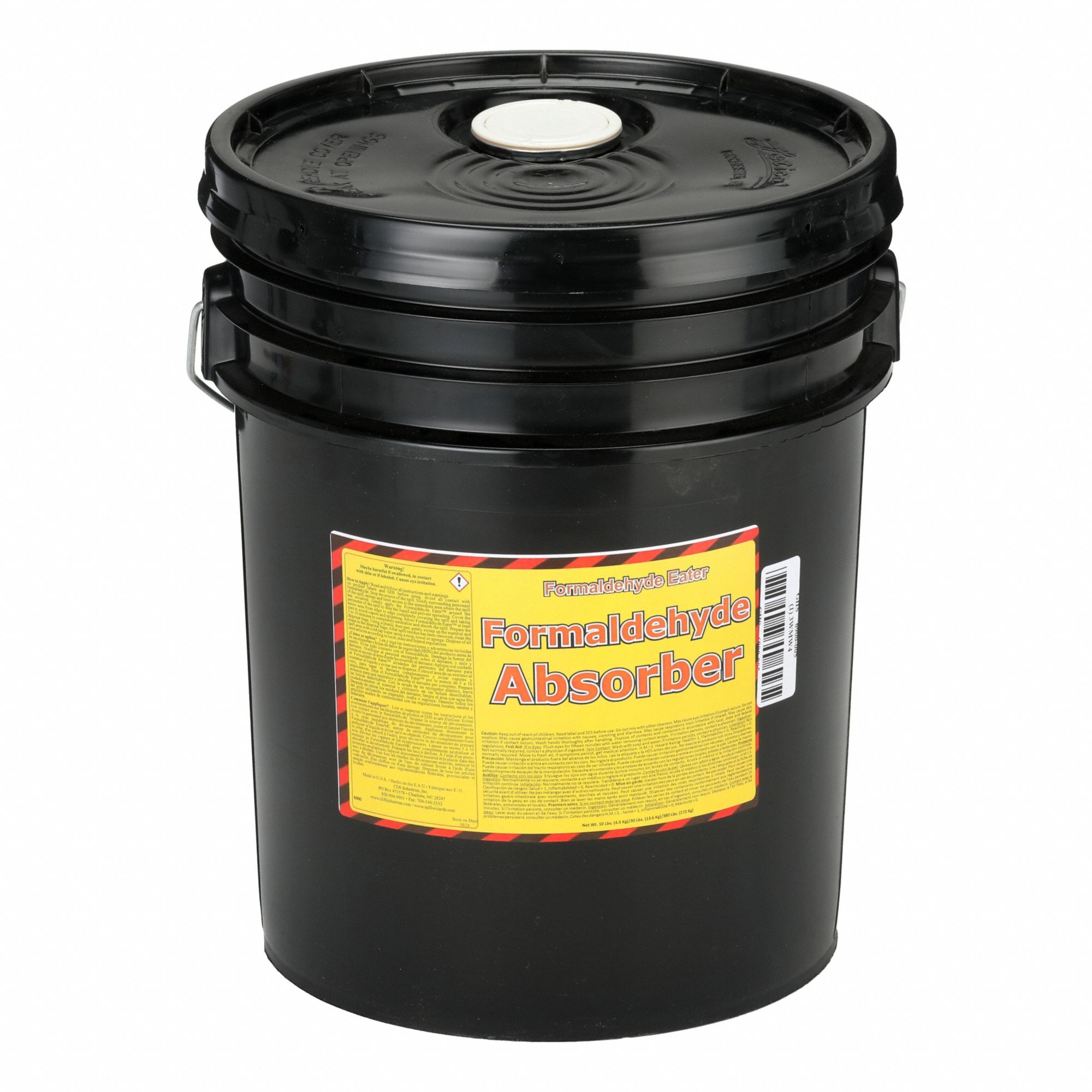 FORMALDEHYDE EATER, 5 gal Volume Absorbed per Pkg., 30 lb Wt, Granular ...