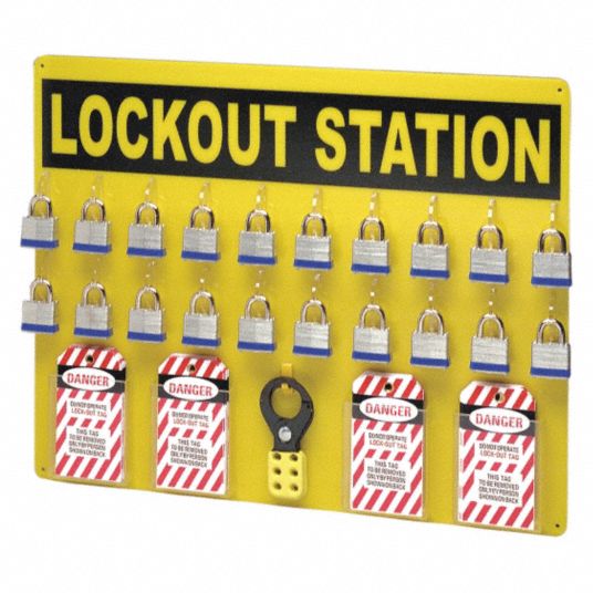 BRADY, Gen, Lockout Station, Lockout Station - 3WNY4|LC209G - Grainger