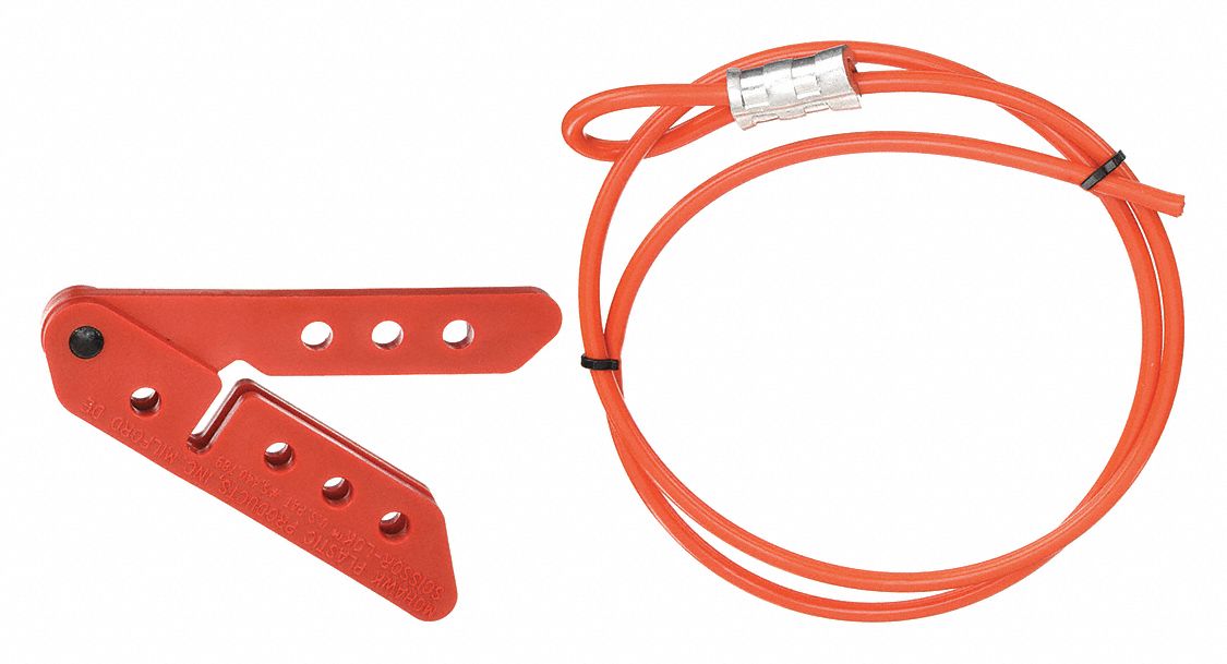 SCISSOR-LOK, Clamping, Includes Cable, Cable Lockout - 3WRA4|KIT-BSC ...