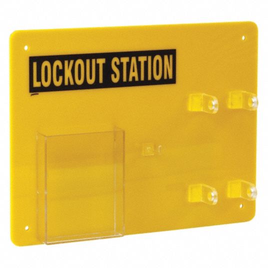 BRADY, Lockout Station, No Padlocks, Lockout Station - 3WPT4|LC202G ...