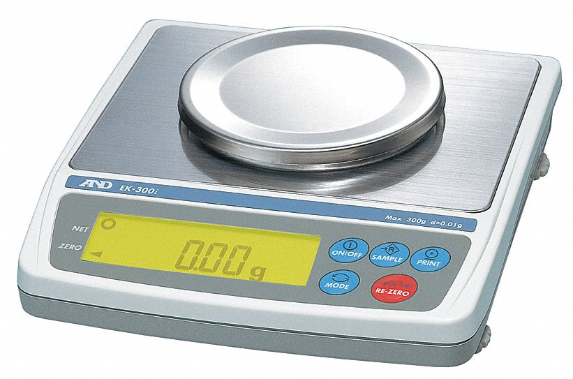 A&D WEIGHING 600 g, Digital, LCD, Compact Bench Scale - 3WRF4|EK-610I ...
