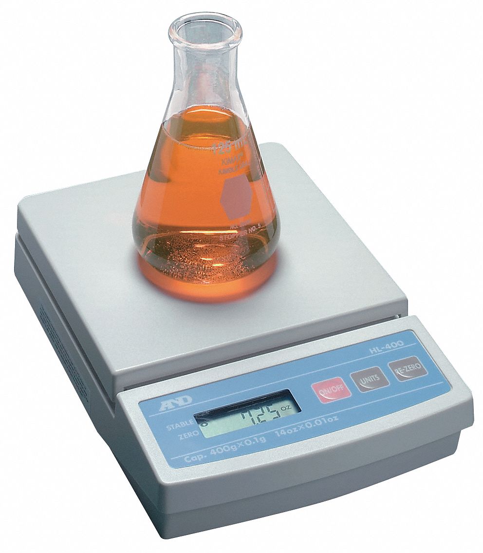 Balance Scale, LCD Scale Display, Weighing Units g - Grainger