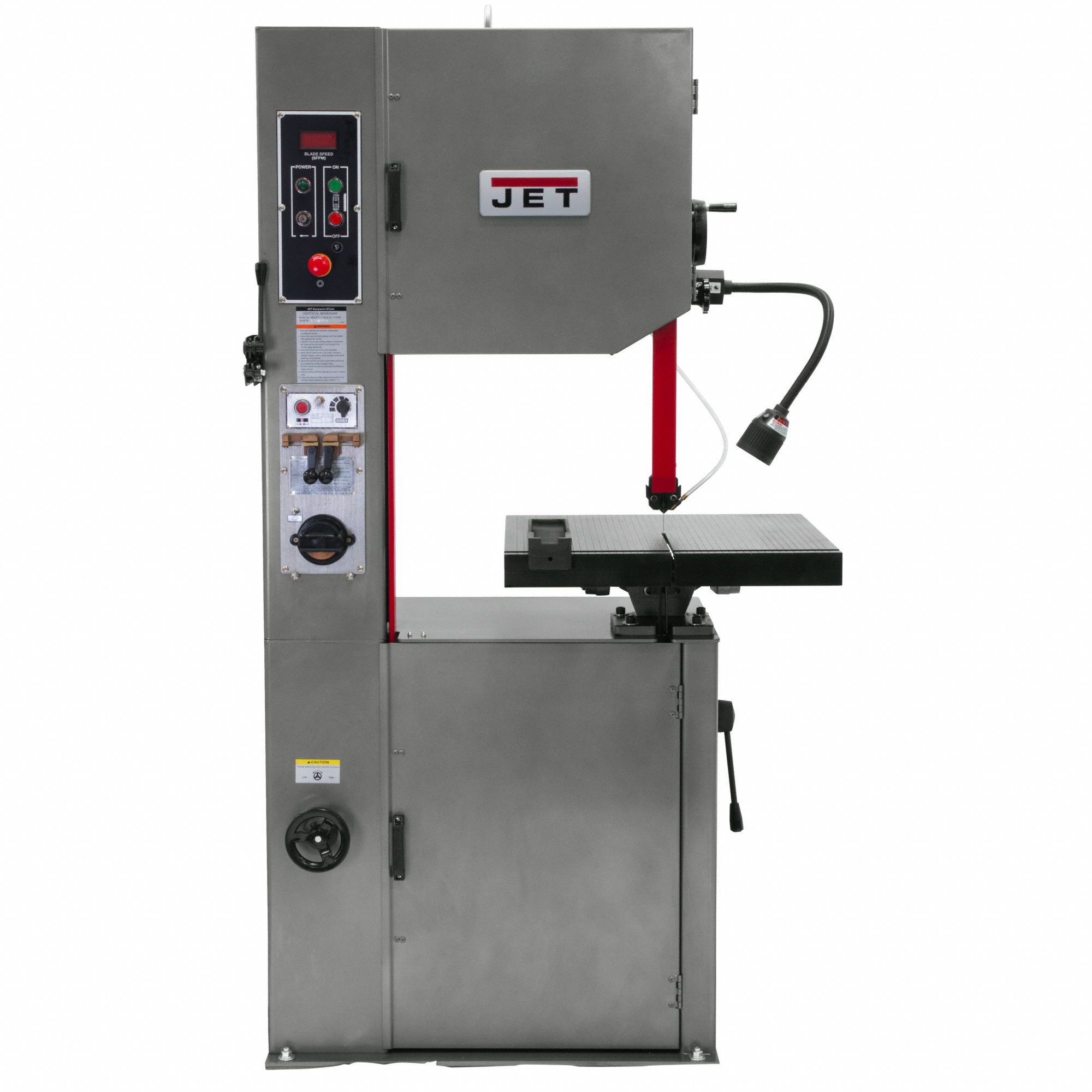 JET Band Saw: Vertical, Manual, 12 in x 20 in, 65 to 3,280, 3 Phase ...