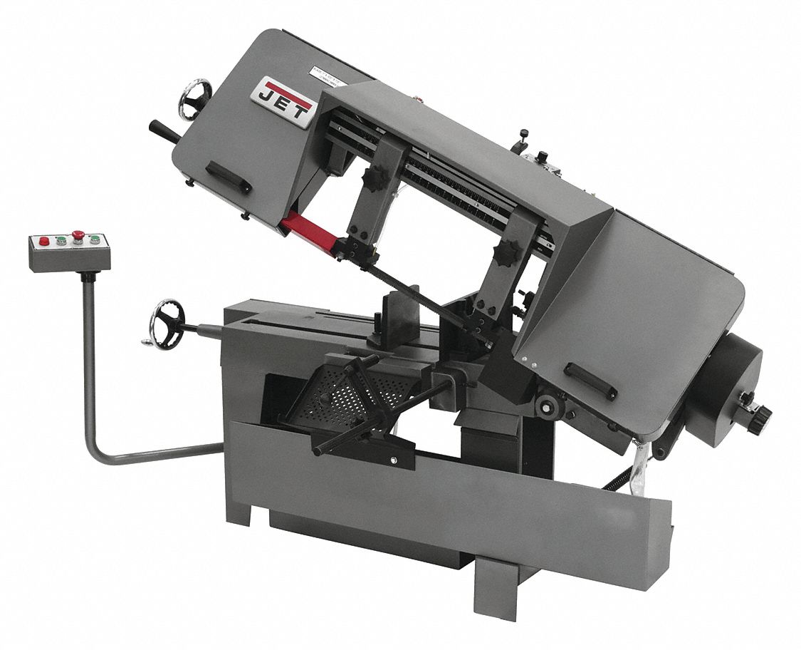 JET, 10 in x 10 in/7 in x 16 in, 100 to 350 SFPM, Band Saw - 3WRN6 ...