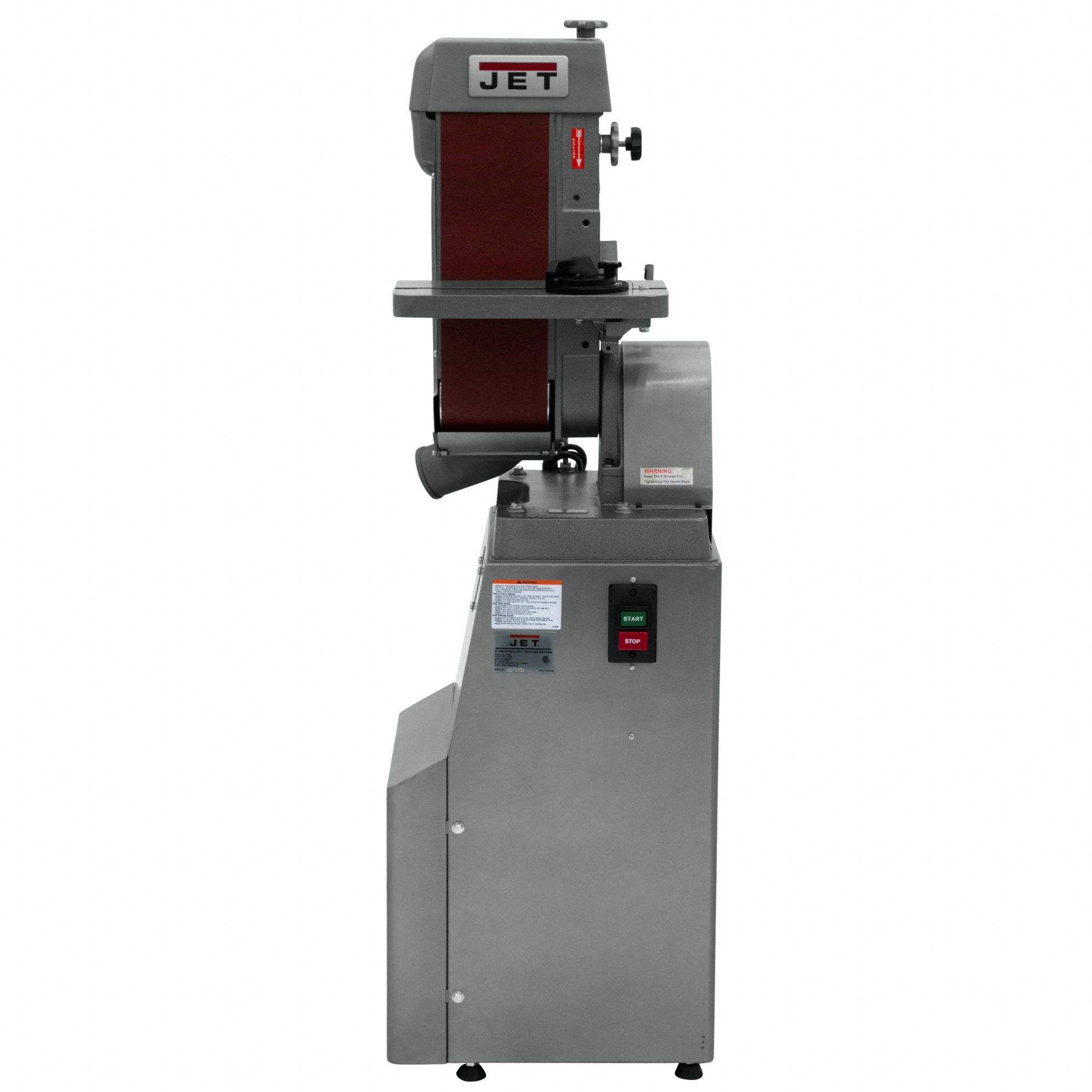 JET Belt Sander 6 X 48 In 1 1 2 HP 2850 SFPM 3WRR3 414600 Grainger