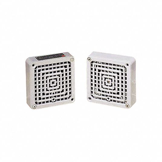 FEDERAL SIGNAL Horn Signal, 24V DC Voltage, Decibels: 100dB, Color ...