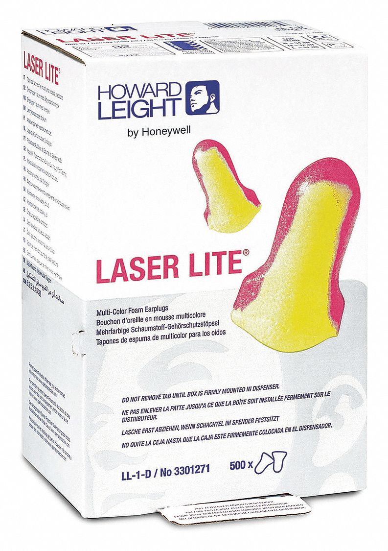 HONEYWELL HOWARD LEIGHT, Dispenser Refill, Contoured-T, Ear Plug ...