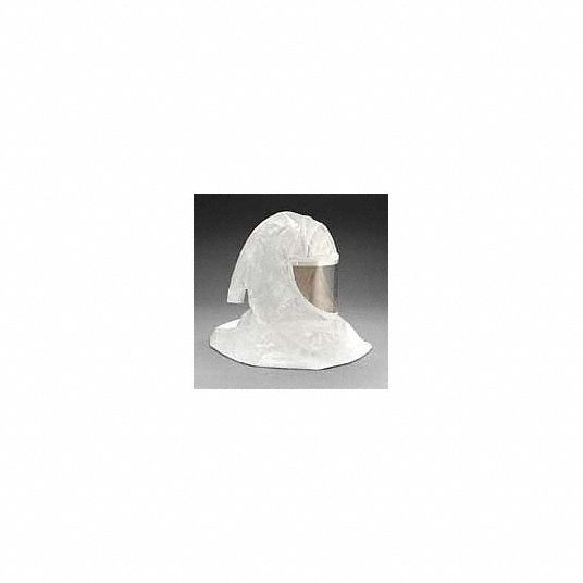 3M Hood: H-Series, Hood, Sealed Seam Hood with Collar, PAPR System ...