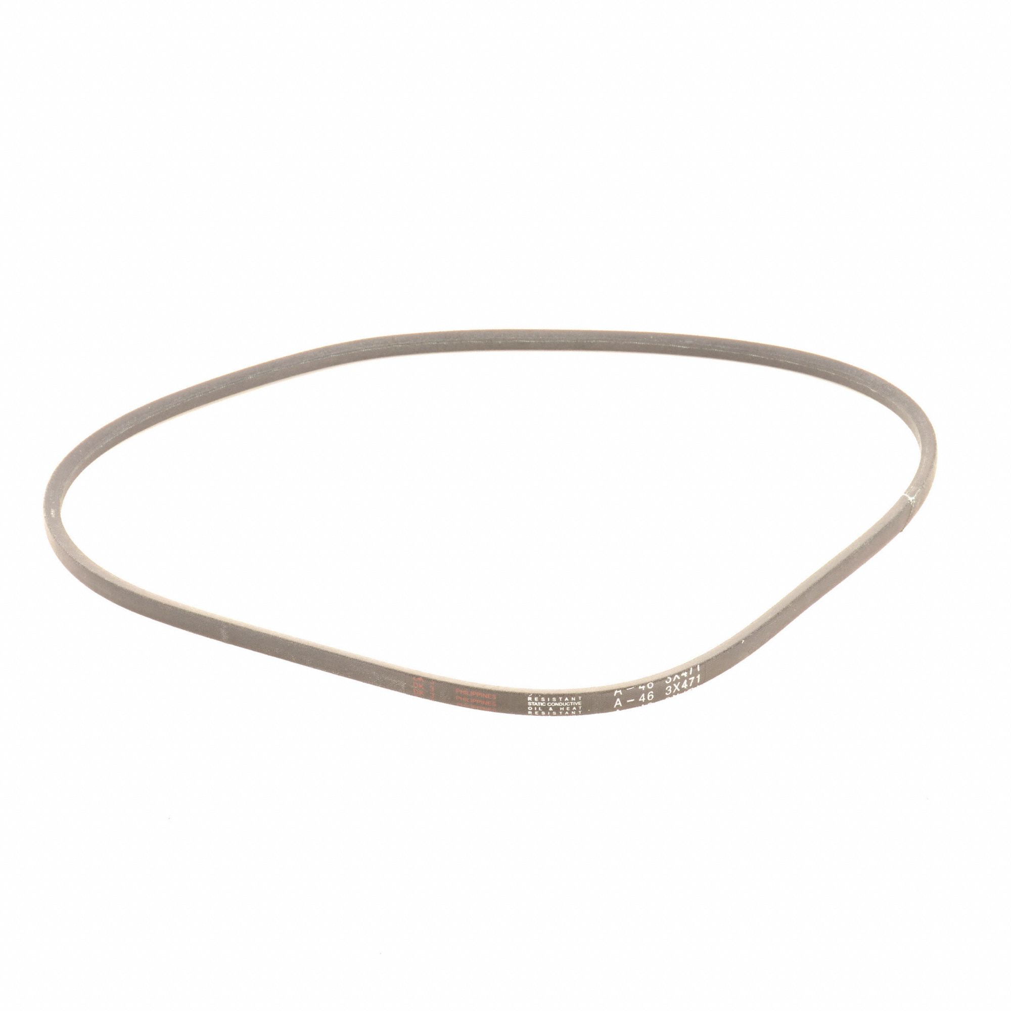 DAYTON Banda en V , A46 , Longitud Exterior 48" - 3X471 | 3X471 ...