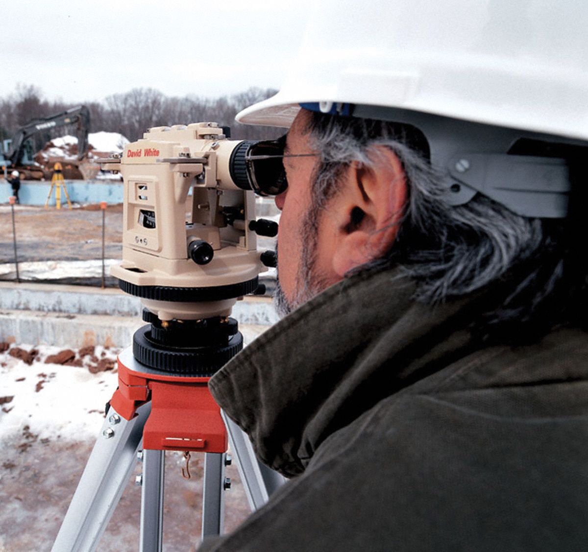 DAVID WHITE 26x Universal Transit Level, 400 ft - 3XA21|44-8870 - Grainger