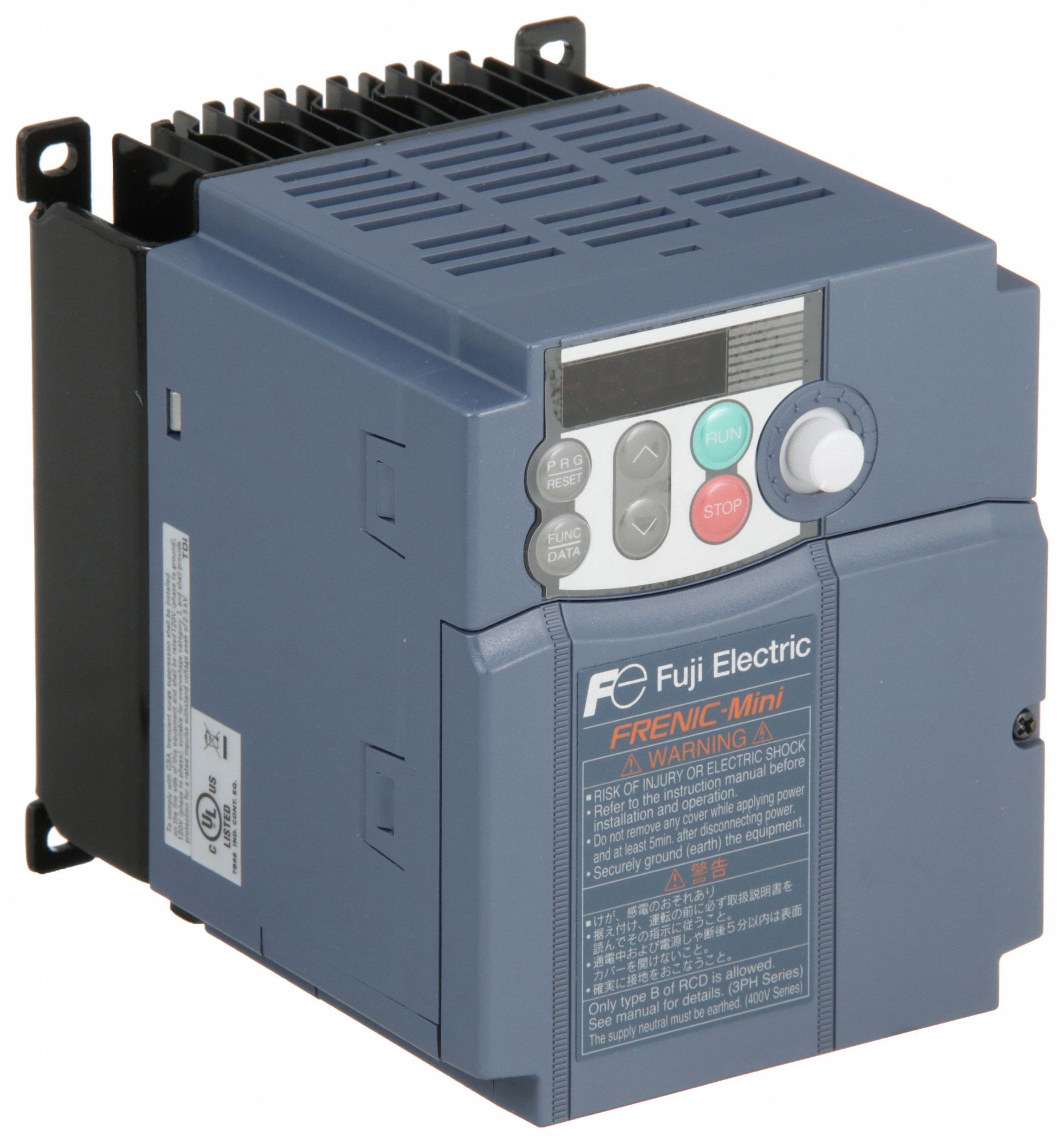 FUJI ELECTRIC, 115V AC, 1 hp Max Output Power, Variable Frequency Drive ...