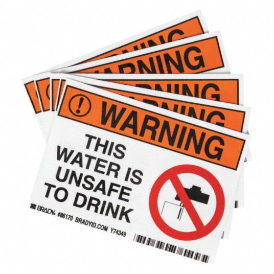 Polyester, Adhesive Sign Mounting, Label - 3XAP2|86170 - Grainger