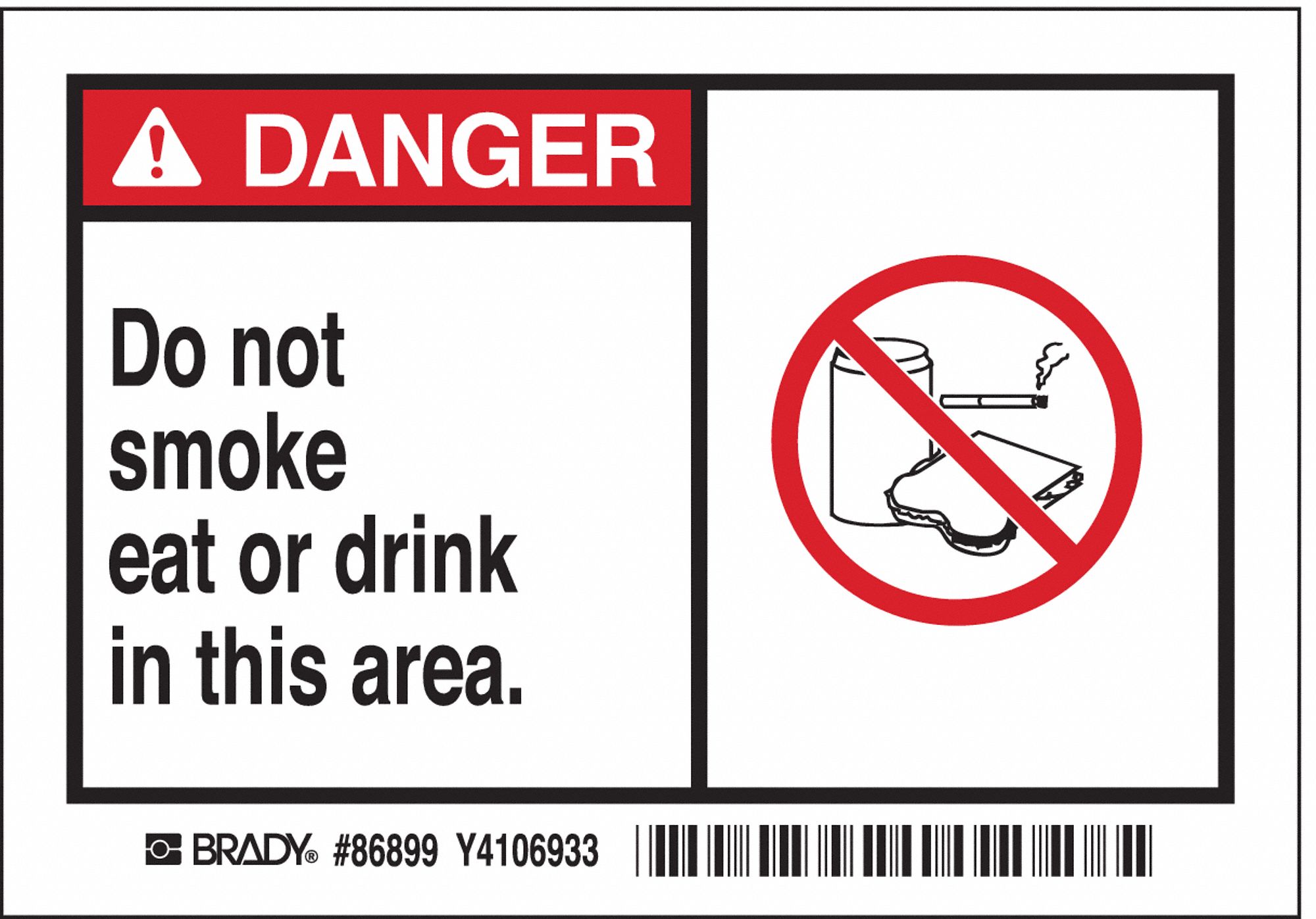 Polyester, Adhesive Sign Mounting, Label - 3XAU7|86899 - Grainger