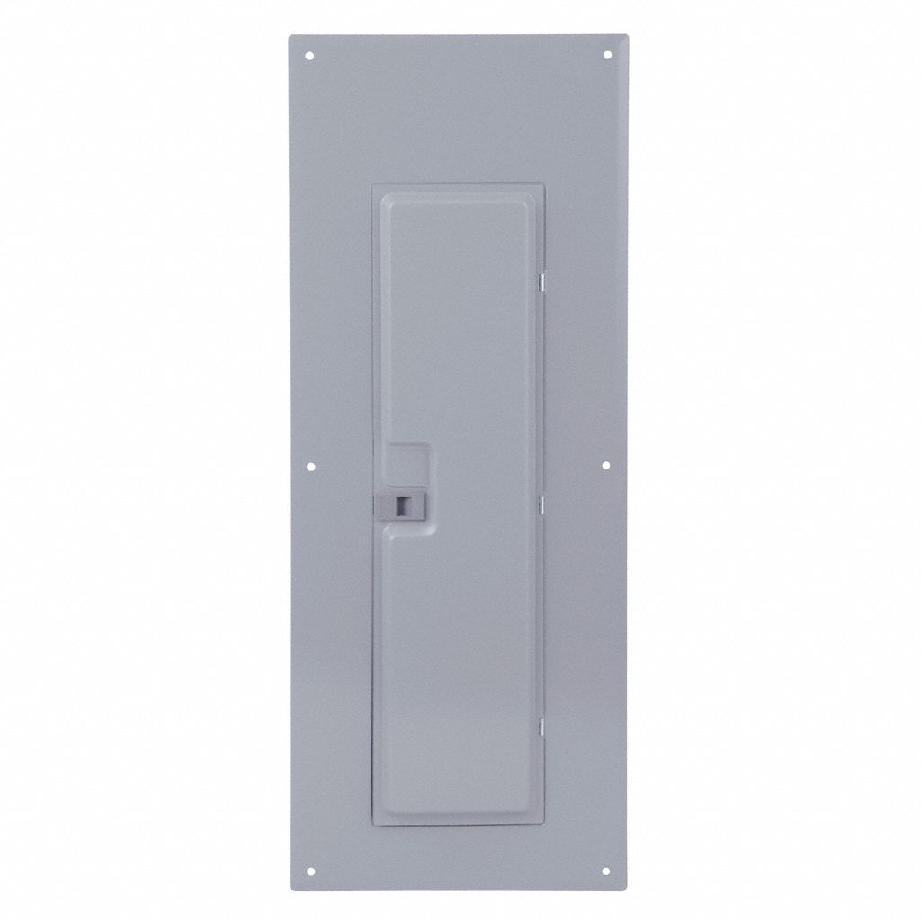 SQUARE D Load Center Cover: 39.37 in Lg, 2GNU7, 1, Door, Non-Vented, 30 ...