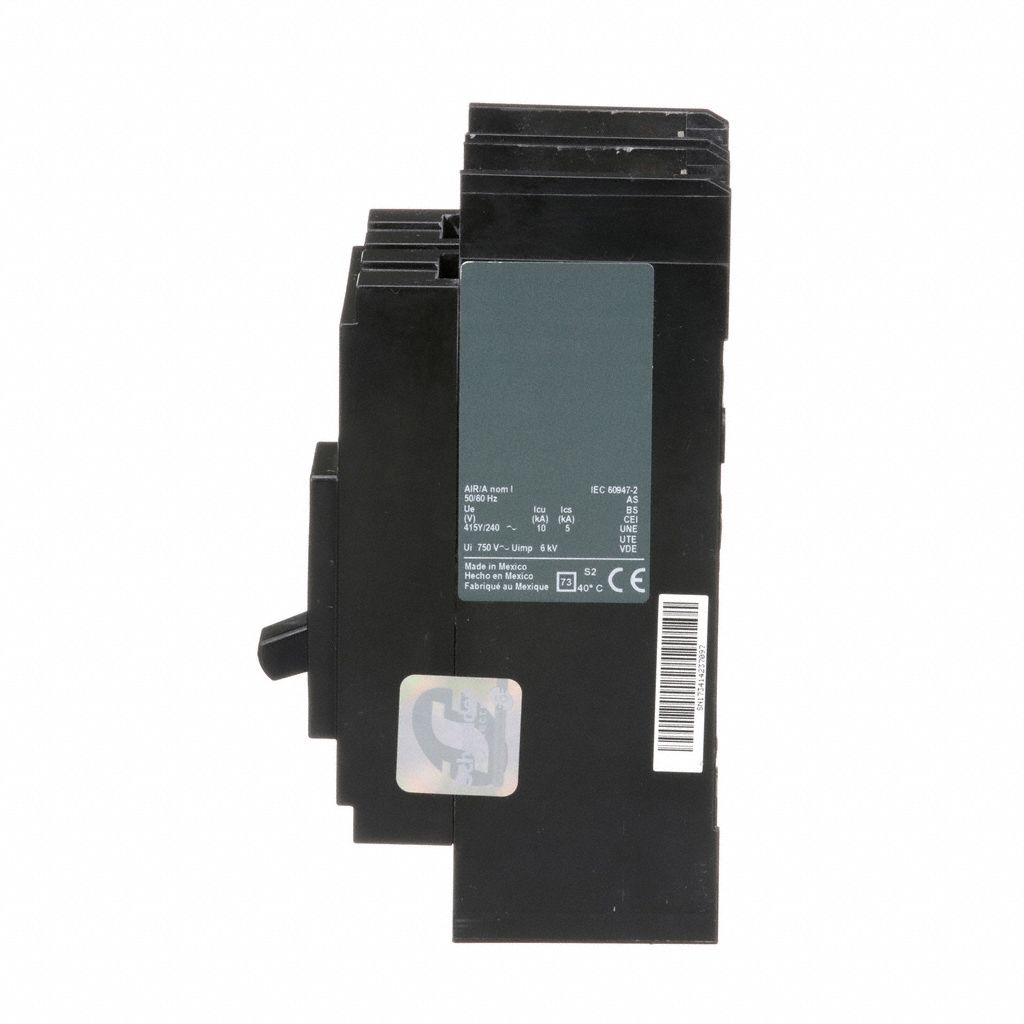 SQUARE D Molded Case Circuit Breaker: 125 A Amps, 10kA at 240V AC ...