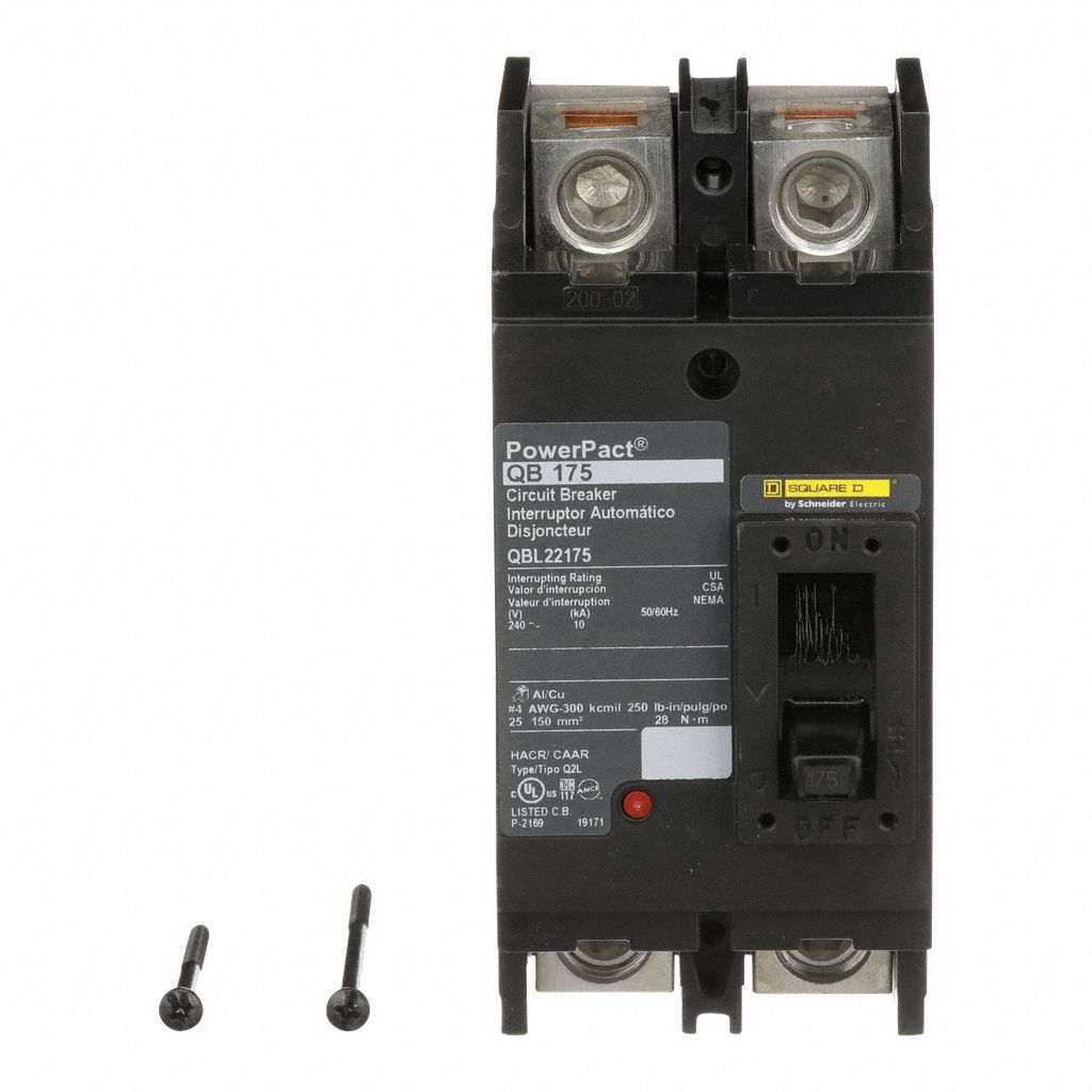 175 A Amps, 10kA at 240V AC, Molded Case Circuit Breaker - 3XB97 ...