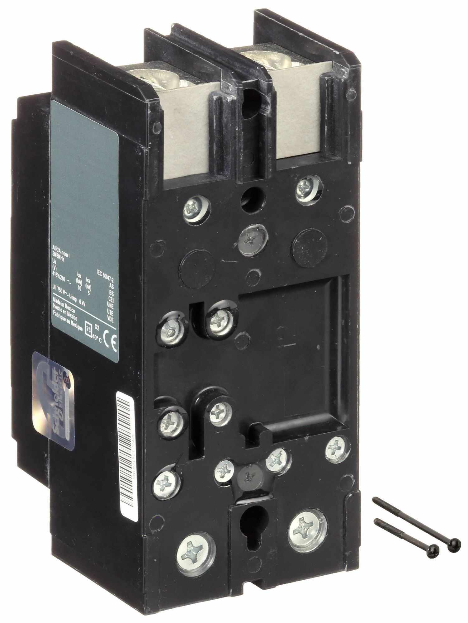 SQUARE D Molded Case Circuit Breaker: 200 A Amps, 10kA at 240V AC ...