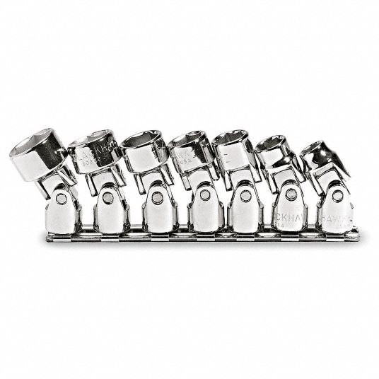 Socket Set, Square, Drive Size 3/8 in - Grainger