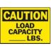 Load Capacity Signs - Grainger Industrial Supply