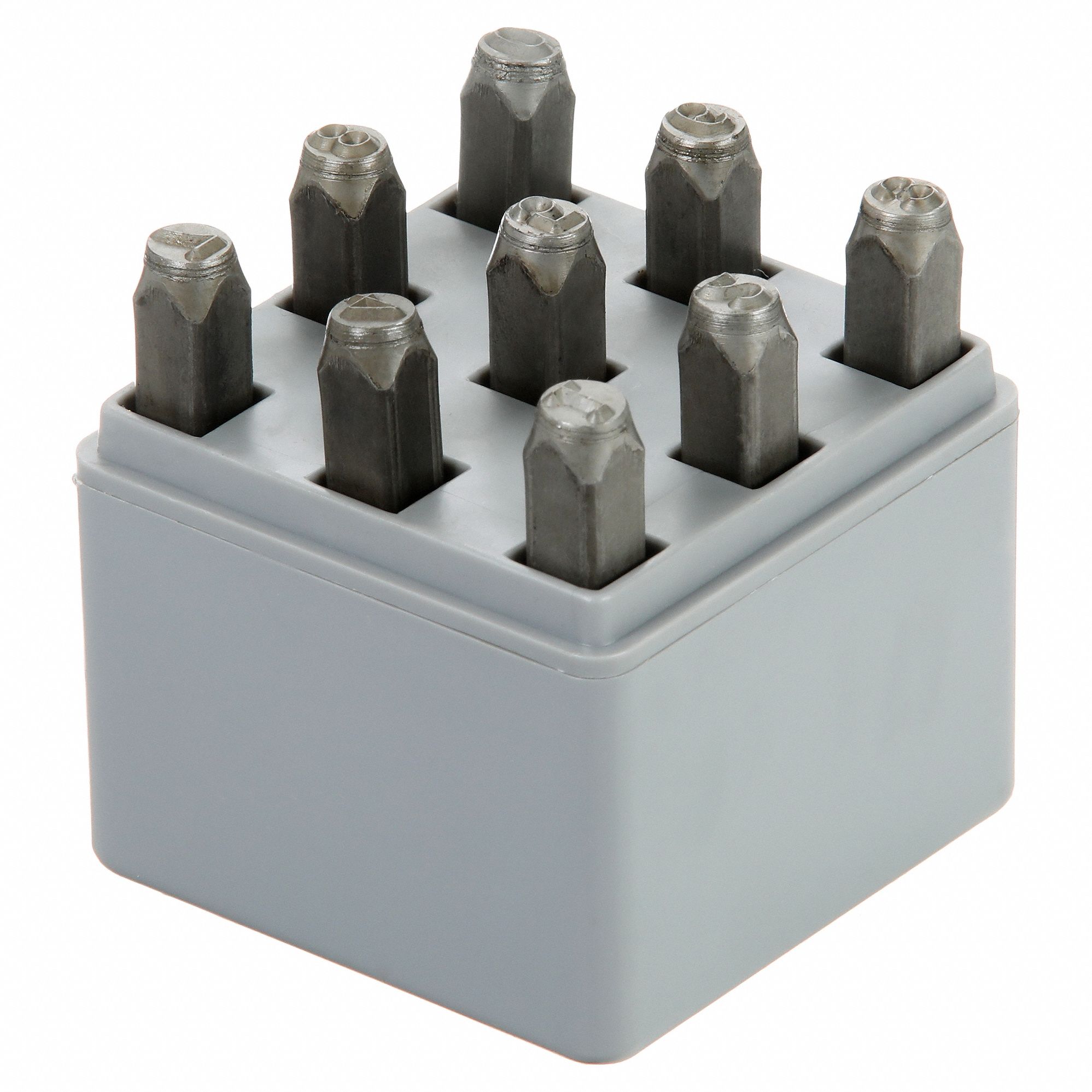 C.H. HANSON, 0 thru 9 (6 doubles as 9), 3/16 in Character Ht, Hand ...