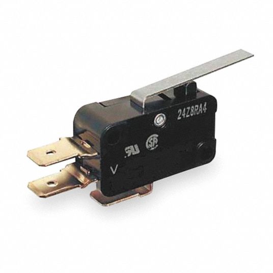 OMRON, Hinge Lever Actuator, SPDT, Miniature Snap Action Switch - 3XG37 ...