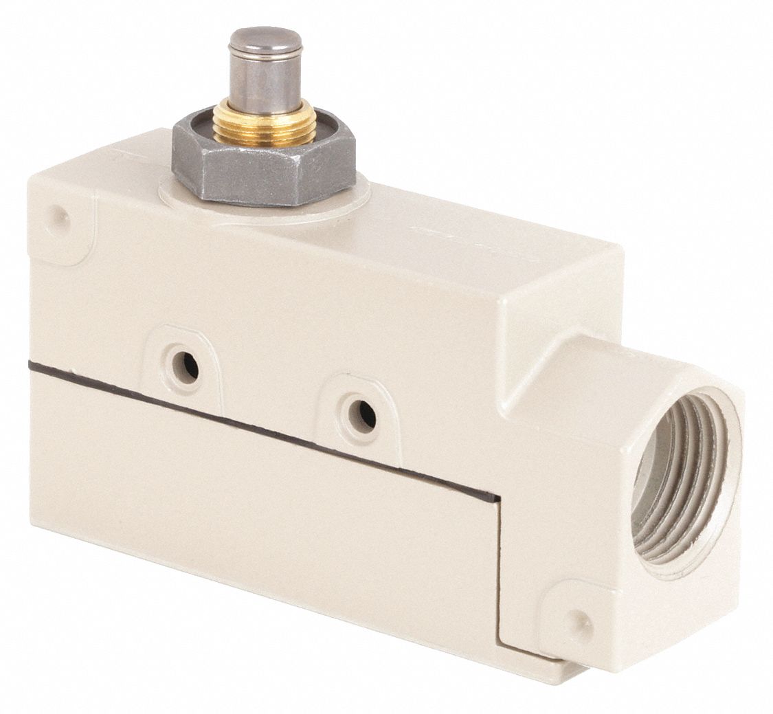 OMRON, Plunger Actuator, Momentary, Plunger Limit Switch - 3XG56|ZE-Q ...