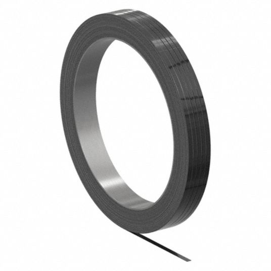 SIGNODE, 0.02 in Strapping Thick, 1,525 lb Break Strength, Steel ...