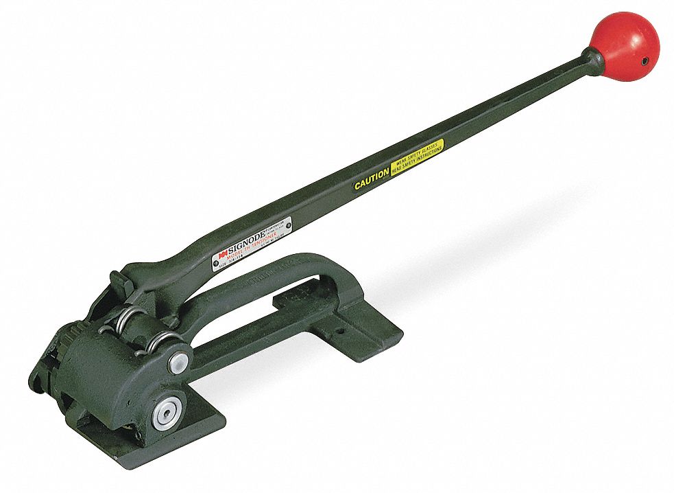 SIGNODE Strapping Tensioner: Fits 3/4 in to 1 1/4 in Strap Wd, Fits ...