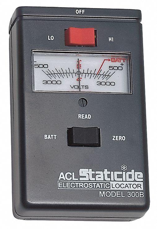 ACL STATICIDE Electrostatic Locator Meter - 3XJW5|300B - Grainger