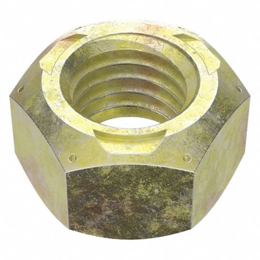 Top Lock Distorted Thread, Std Hex, Lock Nut - 3XTN9|3XTN9 - Grainger