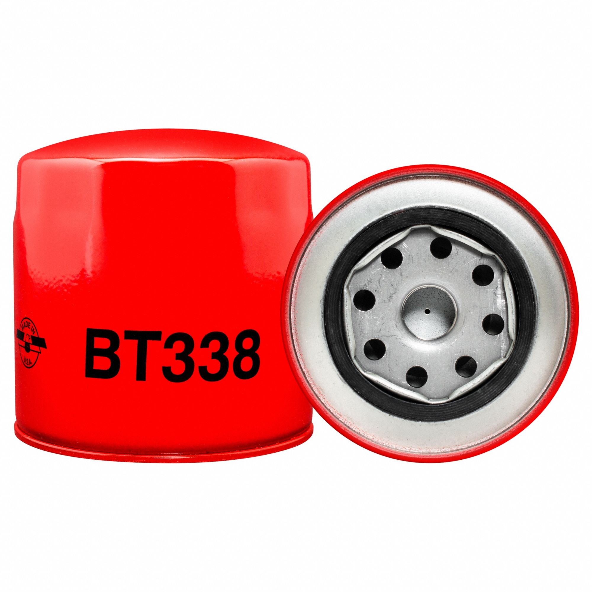 BALDWIN FILTERS, BT338, M18-1.50 Thread Size, Oil Filter - 3XUJ7|BT338 ...