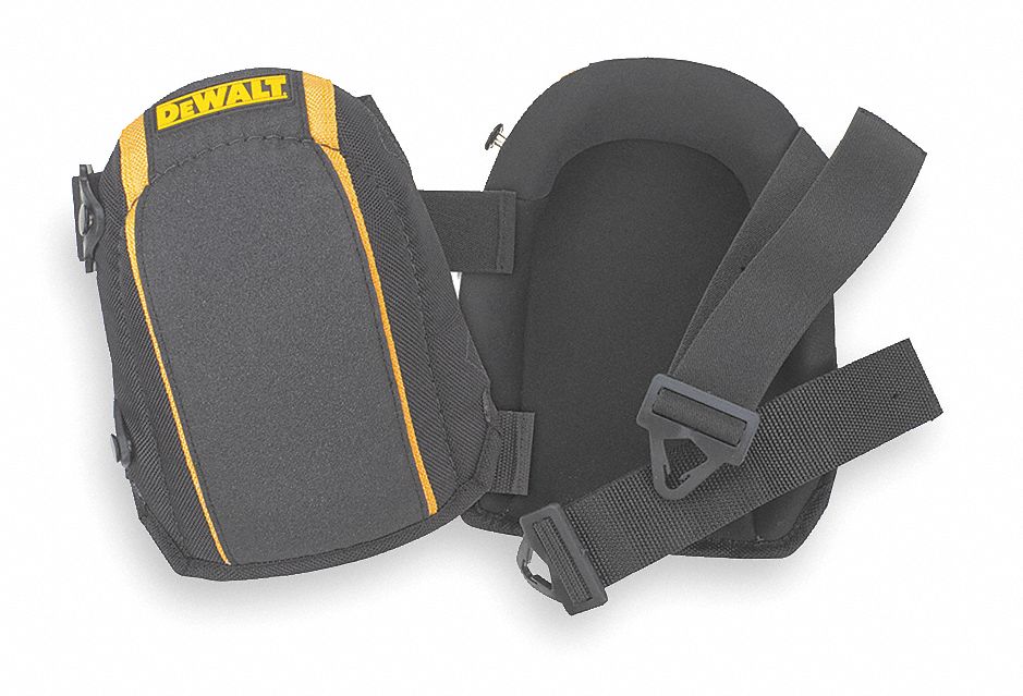 DEWALT Rodilleras de EVA Negro/Amarillo A Prueba de Daños 2 tiras ...