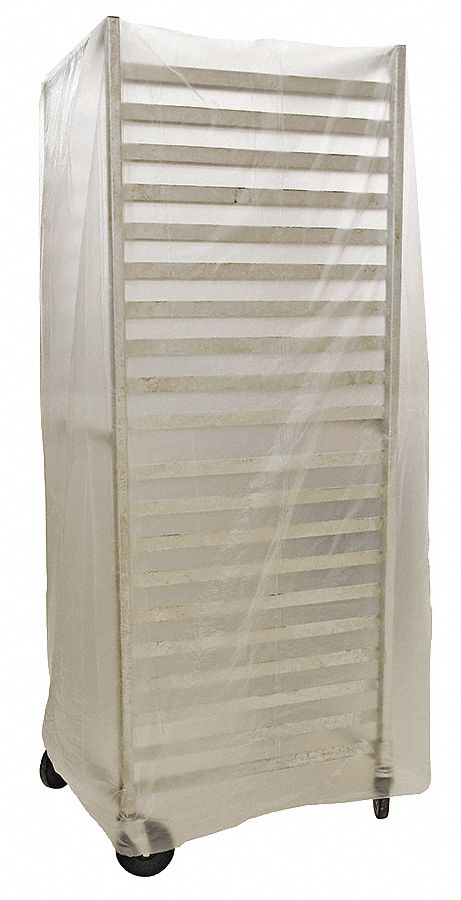 TOUGH GUY, Polyethylene, 80 in Overall Ht, Pan Rack Cover - 3XVY4|3XVY4 ...