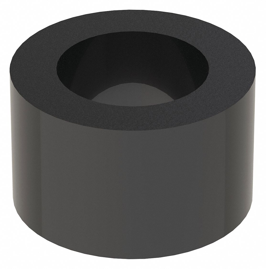 GRAINGER APPROVED Round, Spacer, Nylon, Black, 5/16 in Outside Dia., PK ...